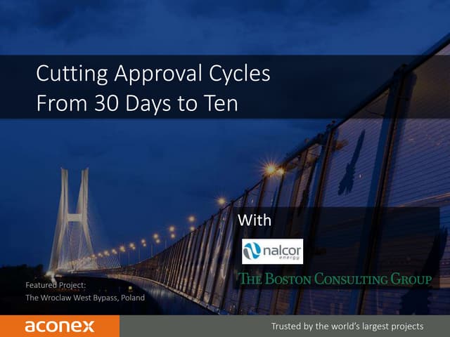 ACONEX-workflow System | PDF