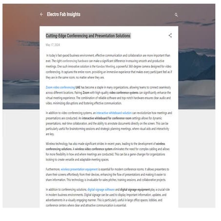 Cutting-Edge Conferencing and Presentation Solutions.pdf