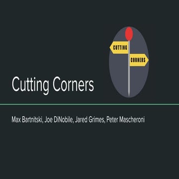 Cutting corners#3 (1) | PPT