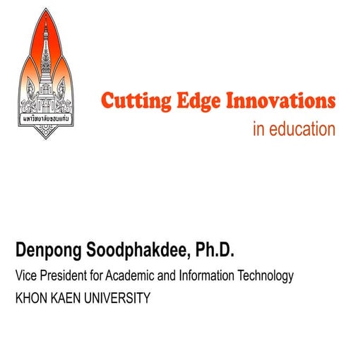 Cutting Edge Innovation in Education | PDF