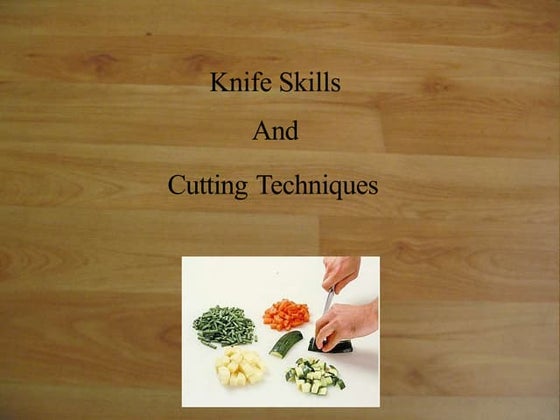 Basic cutting techniques | PPT