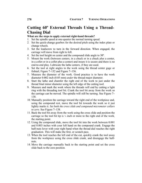 Thread cutting | PDF