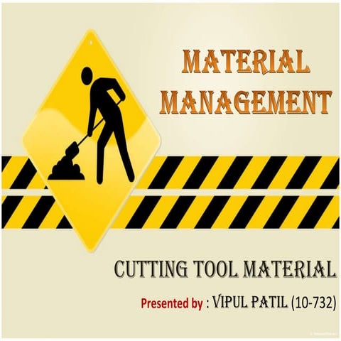 Cutting tool material | PPT