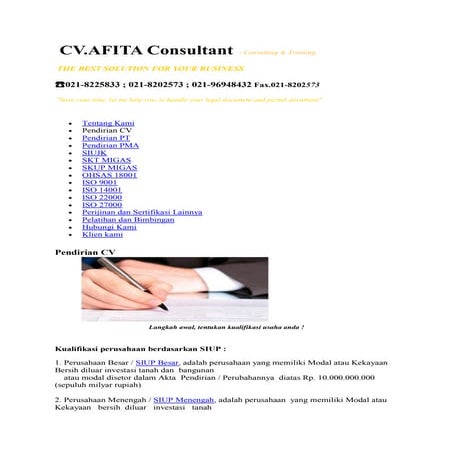 Pendirian cv (commanditaire venootshap) | PPTX