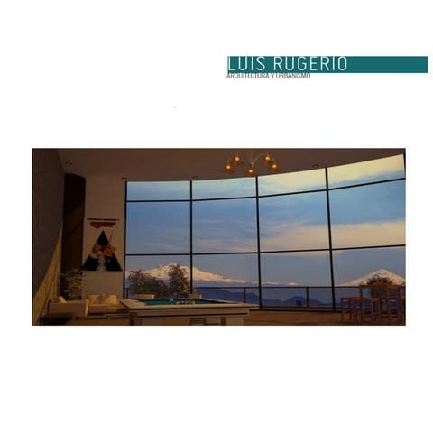 Portafolio de Arquitectura- Luis Rugerio | PDF