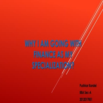Final project personal finance | PPTX