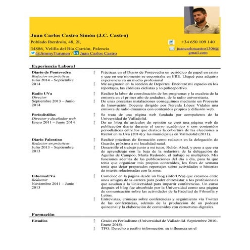 Ejemplos de CV | PDF