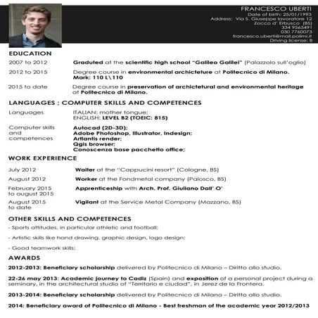 Cv | PDF | Civil Engineering Industry | Industries