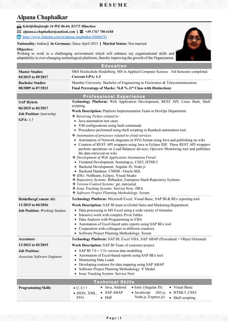 Ahmed Kamal CV | PDF