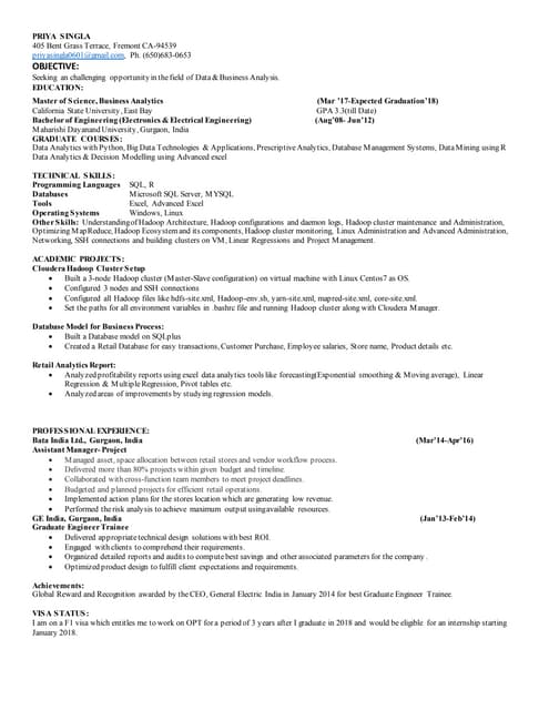 Deblina Dey - Resume | DOCX | Databases | Computer Software and Applications