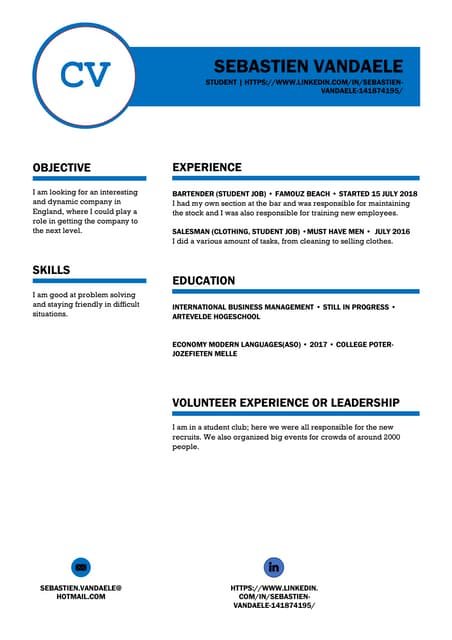 Resume | PDF