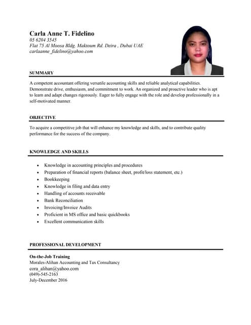 Laith Al-tabar CV, Accountant | PDF