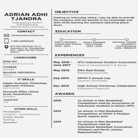 Resume - Adrian Adhi Tjandra | PDF