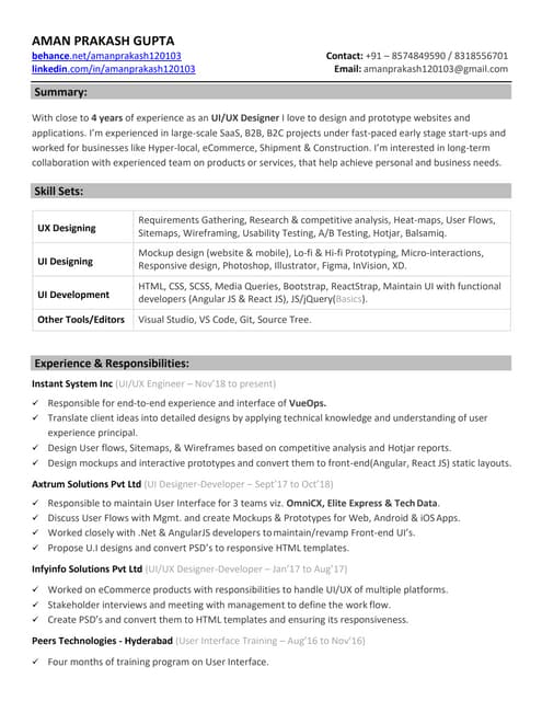 Frontend Developer/Designer | DOC