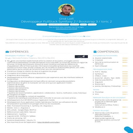 arabic cv | DOC