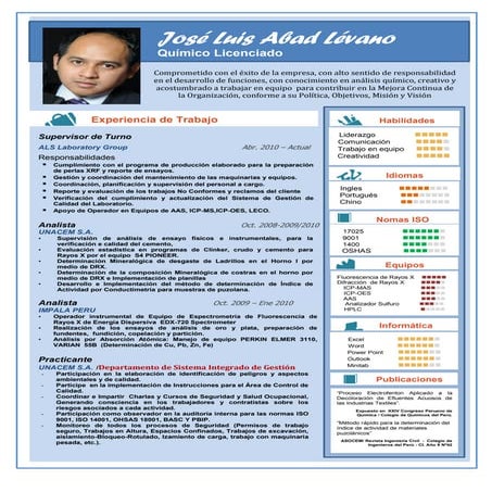 Cv jose.abad res. | PDF