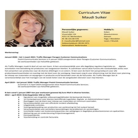 Cv m.suiker-def-2021 | PDF