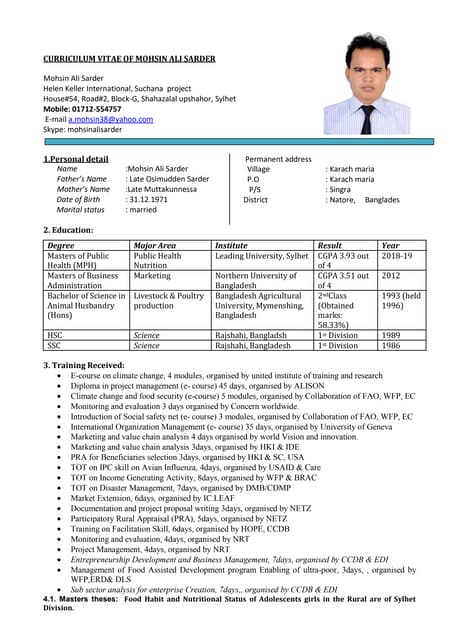 Doreen S. Kufoalor CV | PDF