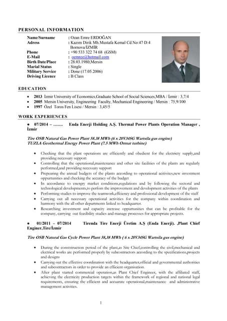 Alican Boyacioglu Resume | PDF