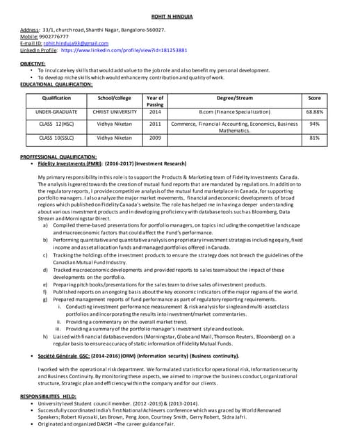 Consulting resume McKinsey (Paul) | PDF