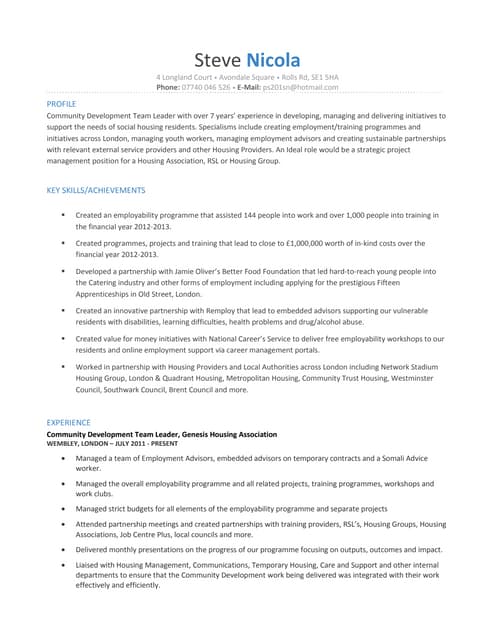 Emma Pryke - CV 2 | DOC