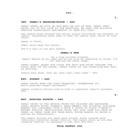 A Troublesome Girl Script - Unit 22 | DOCX