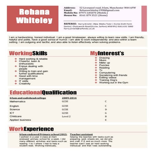 my cv | PDF
