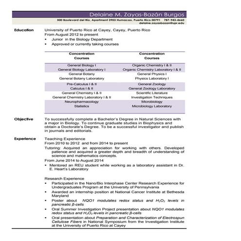 C.V. justin cotto | DOCX