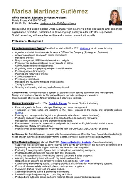 Annemie CV | PDF | Computing | Technology & Computing