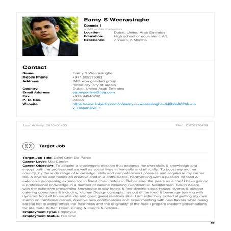 CV and Supporting Document Indah Candra Kirana2 | PDF