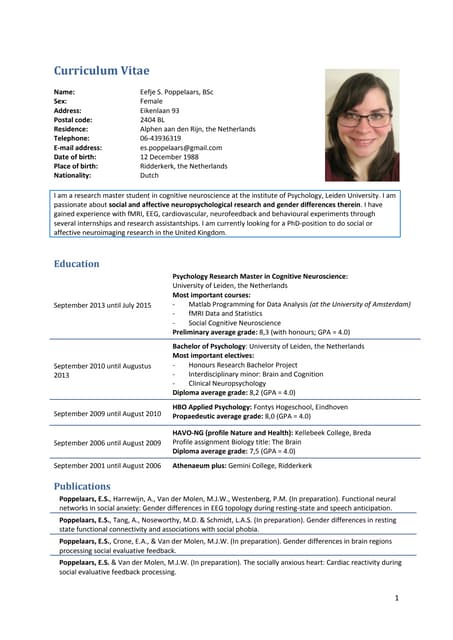 CV_Timo | DOCX | Medical Health