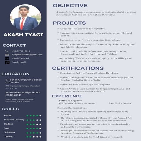 Akash Tyagi - Resume | PDF