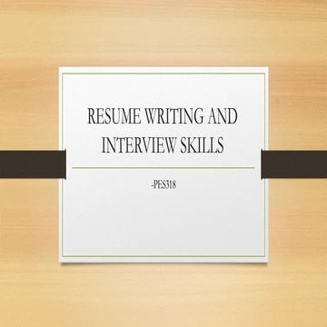 CV AND INTERVIEW.pptx