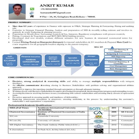 FINANCE MANAGER | DOCX | Business Accounting & Finance | Business