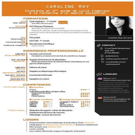 CV "générique" | PDF