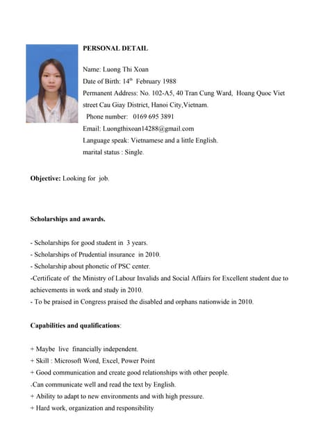 CV_Huynh Dang Thanh Dat_English | PDF