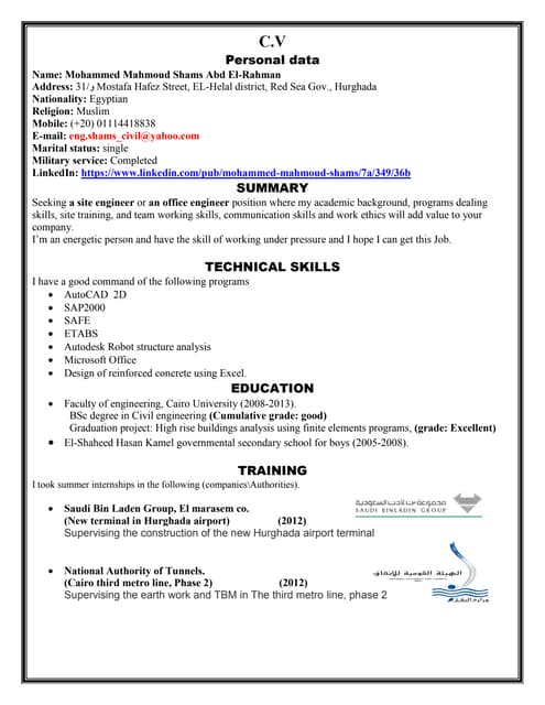 Curriculum vitae | PDF