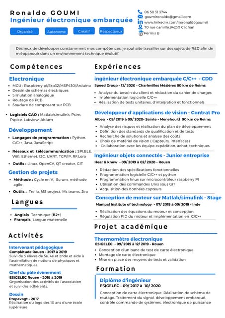 CV Bassem Abdelaziz | PDF | Computing | Technology & Computing