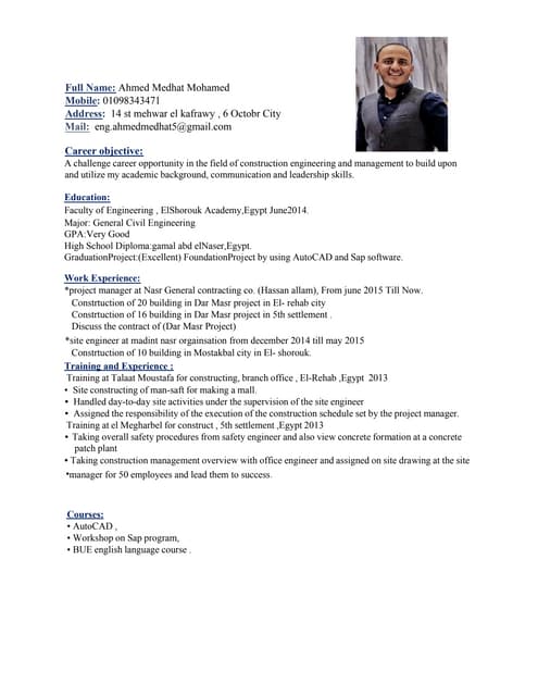 mona ragab c.v. | PPTX | Technology & Computing