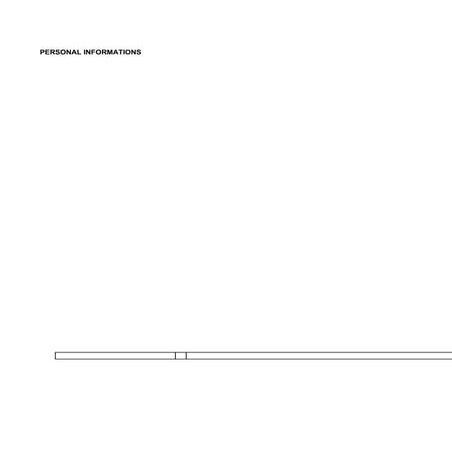 Cv English Format