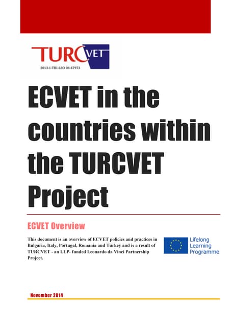 The European Qualification Framework | PPT