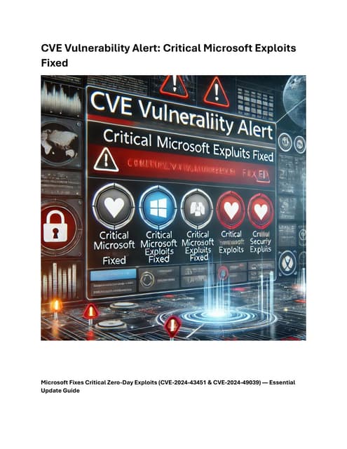 Most Exploited Vulnerabilities in 2023: Insights to Prepare for 2025 | PDF