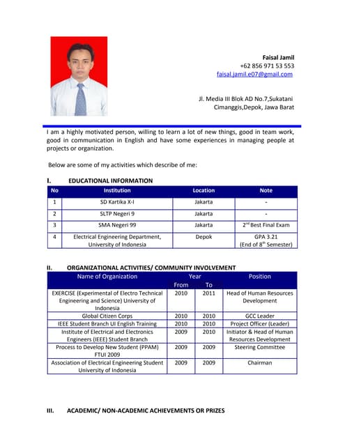 My CV | PDF