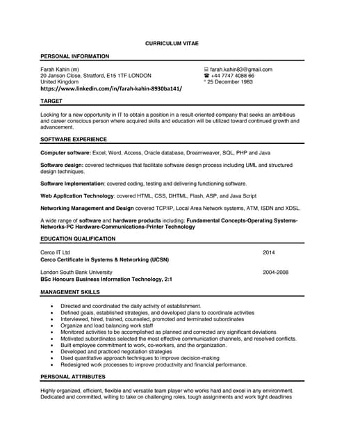 Yan Symonenko CV | PDF