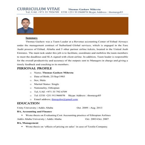 Matthew Stuart CV | DOC