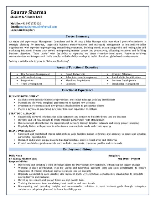 Gavin chase cv 2016 | PDF