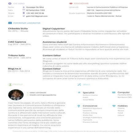 Cv giuseppe demita | PDF