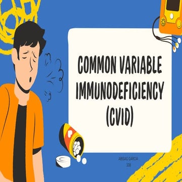 Enfoque de las CVID en el área de Immunologia | PPT