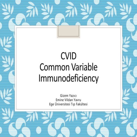 CVID | PPT