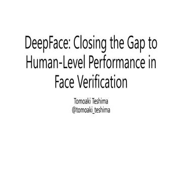 Cvim saisentan-cvpr-deep face | PPT